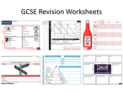 EdExcel GCSE Business Studies Revision Pages | Teaching Resources