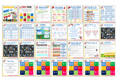 Functional Skills Maths Workbook BUNDLE Addition, Subtraction ...
