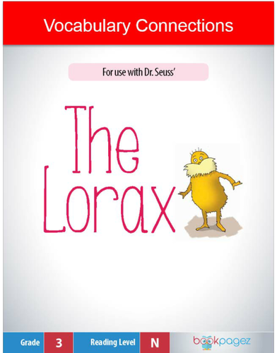 The Lorax Vocabulary Connection, Third Grade | Teaching Resources