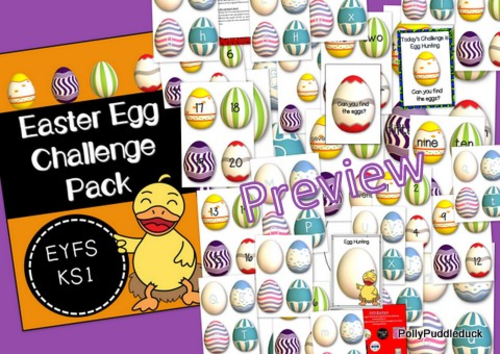 Easter Egg Challenge Pack (EYFS/KS1) | Teaching Resources