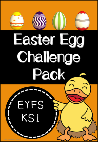 Easter Egg Challenge Pack (EYFS/KS1) by Polly Puddleduck - UK Teaching ...
