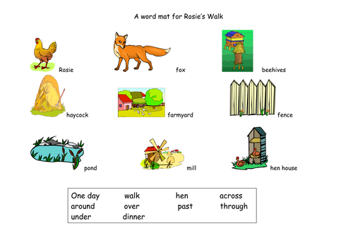 Rosie's Walk Resource Pack | Teaching Resources