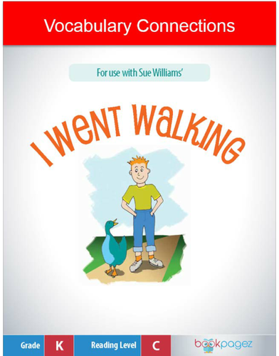 I Went Walking Vocabulary Connections, Kindergarten | Teaching Resources