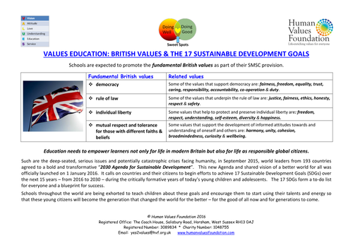 Values Education - Teaching Children about What Really Counts & the ...