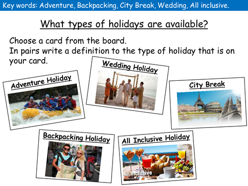 Types Of Holidays