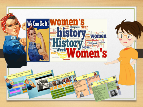 International Women’s Day in French (lesson +exercices) Journée ...