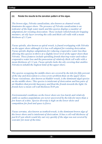 BioA_3.7.4 Ecology - Workbook & Answers | Teaching Resources