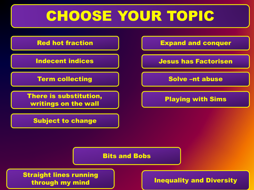 GCSE pointless + yr 8 pointess by Gandhi_the_grey - Teaching Resources ...