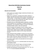 New Edexcel Maths GCSE Specification Checklist Higher Tier by gavvy ...
