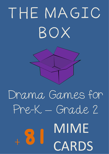 Mime Game : THE MAGIC BOX + Mime Cards | Teaching Resources