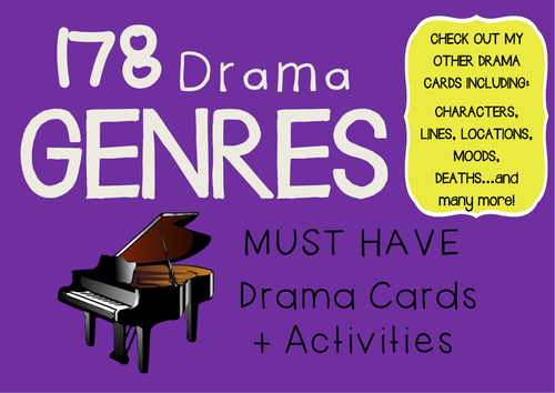 Drama Cards CLASSIC BUNDLE (17 sets of drama cards) | Teaching Resources