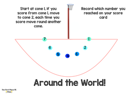 Netball Shooting Circuit and Score Card by katy-6575 | Teaching Resources