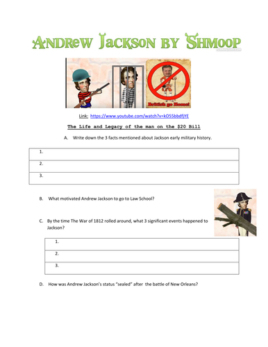 Andrew Jackson Bundle | Teaching Resources