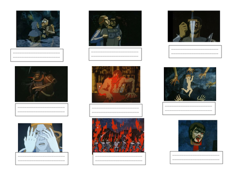Macbeth Animated Tales Storyboard Exercise | Teaching Resources