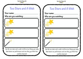 Key Stage 2 Peer Assessment Sheet | Teaching Resources