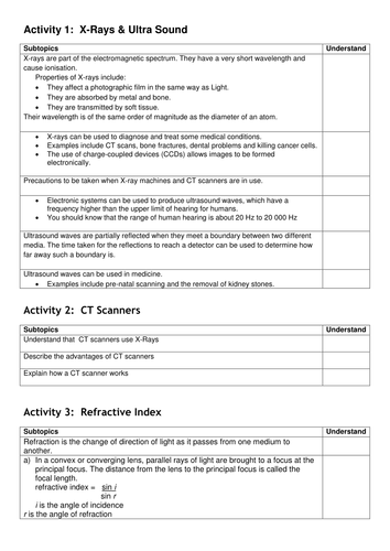 AQA GCSE P3 Physics Revision Activities | Teaching Resources AQA GCSE P3 Physics Revision Activities | Teaching Resources