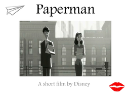 Disney's 'Paperman' Short Film Media Unit | Teaching Resources