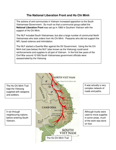 Vietnam War - Intro 1945-1954 - Whole lesson | Teaching Resources