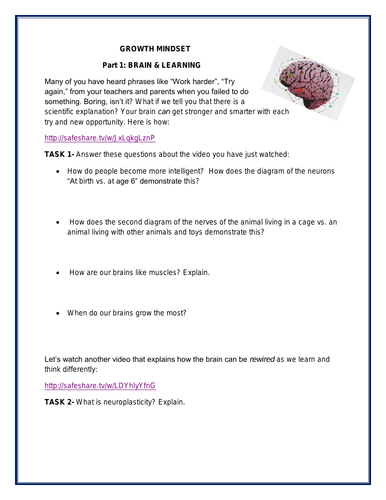 Growth Mindset | Teaching Resources