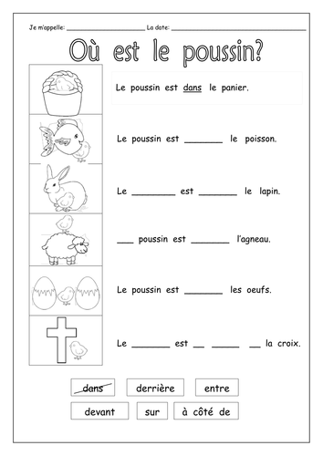 FRENCH - Easter - Joyeuses Pâques Activity Booklet - Worksheets ...