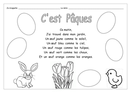 FRENCH - Easter - Joyeuses Pâques Activity Bumper Pack - Worksheets ...
