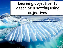 Using adjectives to describe a setting Year 1 | Teaching Resources