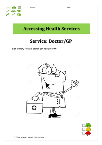 Health Services Entry Level | Teaching Resources