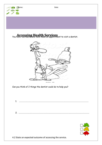 Health Services Entry Level | Teaching Resources