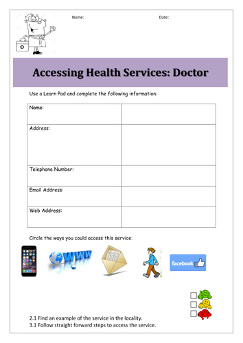 Health Services Entry Level | Teaching Resources