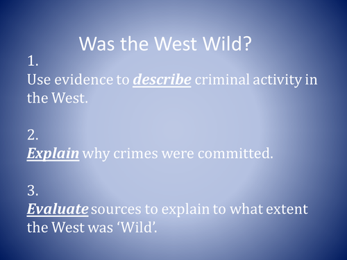 American West- Cowboys to Conflict | Teaching Resources
