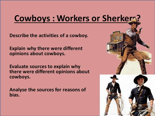 American West- Cowboys to Conflict | Teaching Resources