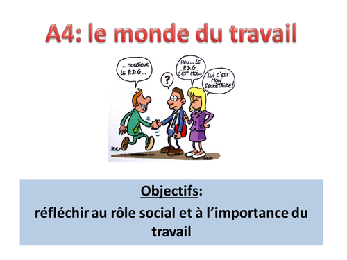 French B - core topic - relations sociales | Teaching Resources
