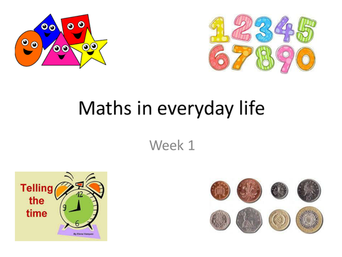 Maths in everyday life | Teaching Resources