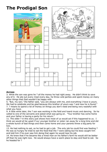 Chistianity (Christian) Crossword Pack | Teaching Resources