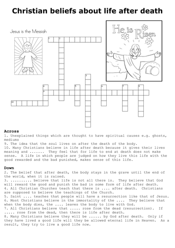 Chistianity (Christian) Crossword Pack | Teaching Resources