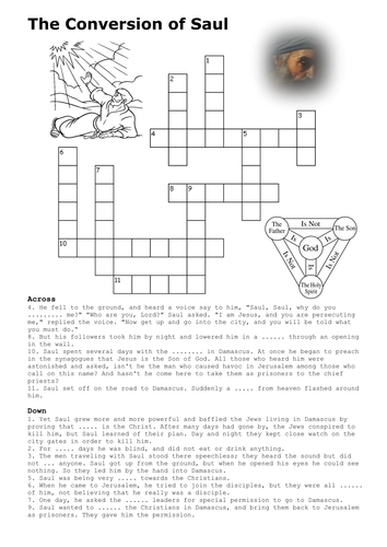 Chistianity (Christian) Crossword Pack | Teaching Resources