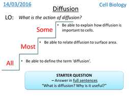 Diffusion - NEW GCSE | Teaching Resources