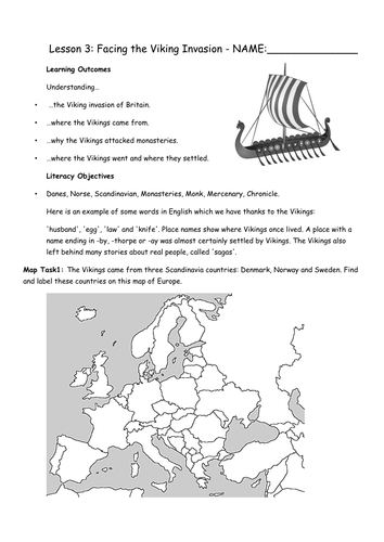 Dark Age, Early Medieval, Viking and Norman Resources | Teaching Resources
