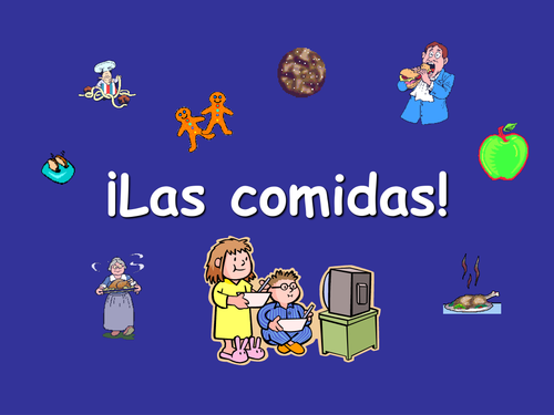 Spanish Teaching Resources. Meals PowerPoint Pesentation | Teaching ...