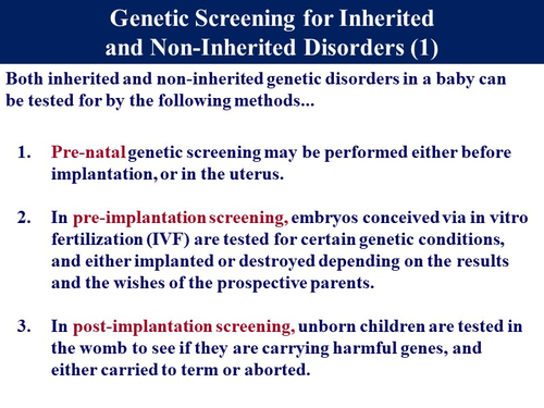 Child Development 1.1 - Genetic Factors & Counselling | Teaching Resources