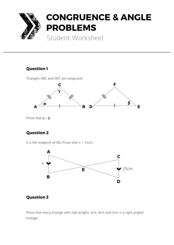 Similarity & Congruence - Complete Unit of Work | Teaching Resources