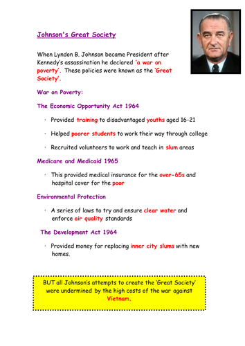 What impact did the Vietnam War have on LBJ's presidency? (In Search of ...