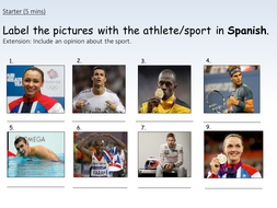 'Los deportes' Spanish sports lesson | Teaching Resources