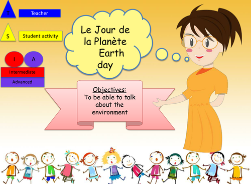 French Earth day Lesson + Activities (No Prep) / Le jour de la Terre en ...