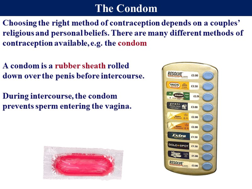 Child Development 4.1 - Birth Control - Methods (Contraception ...