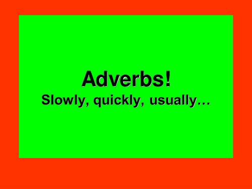 Spanish Teaching Resources. Adverbs PowerPoint Presentation | Teaching ...