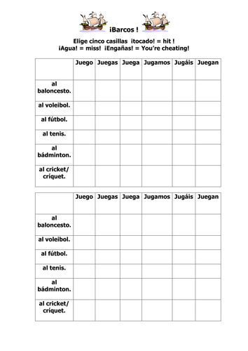 Spanish Teaching Resources. Sports with Jugar PowerPoint Presentation ...