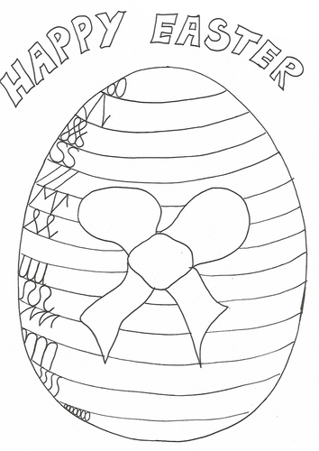 Easter Egg handwriting | Teaching Resources