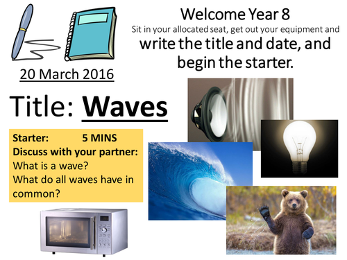 KS3 Light, Sound and Waves Whole Topic | Teaching Resources