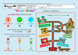 FRENCH (UNIT 7: HOME/TRANSPORT/HOLIDAY): Y3-Y4: The Shops/ Directions ...